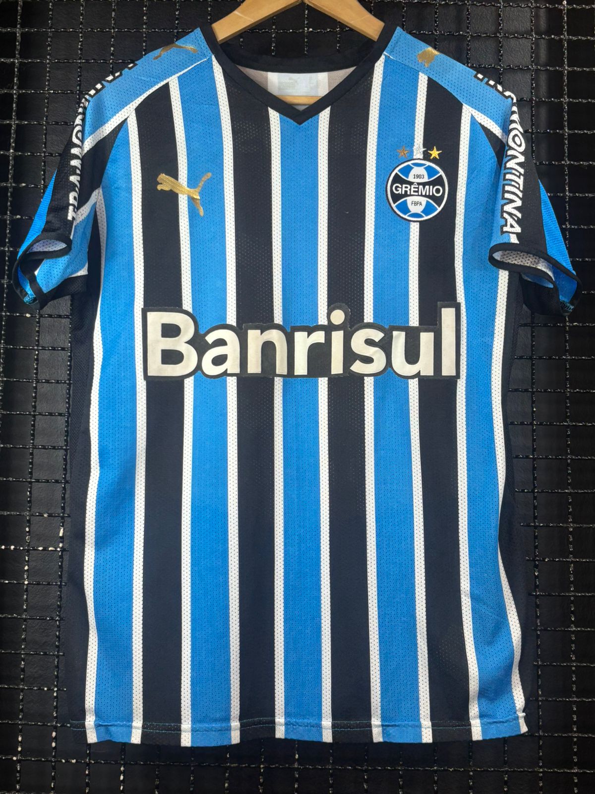 Camisa Grêmio Puma 2008 tricolor - Memorias do Esporte