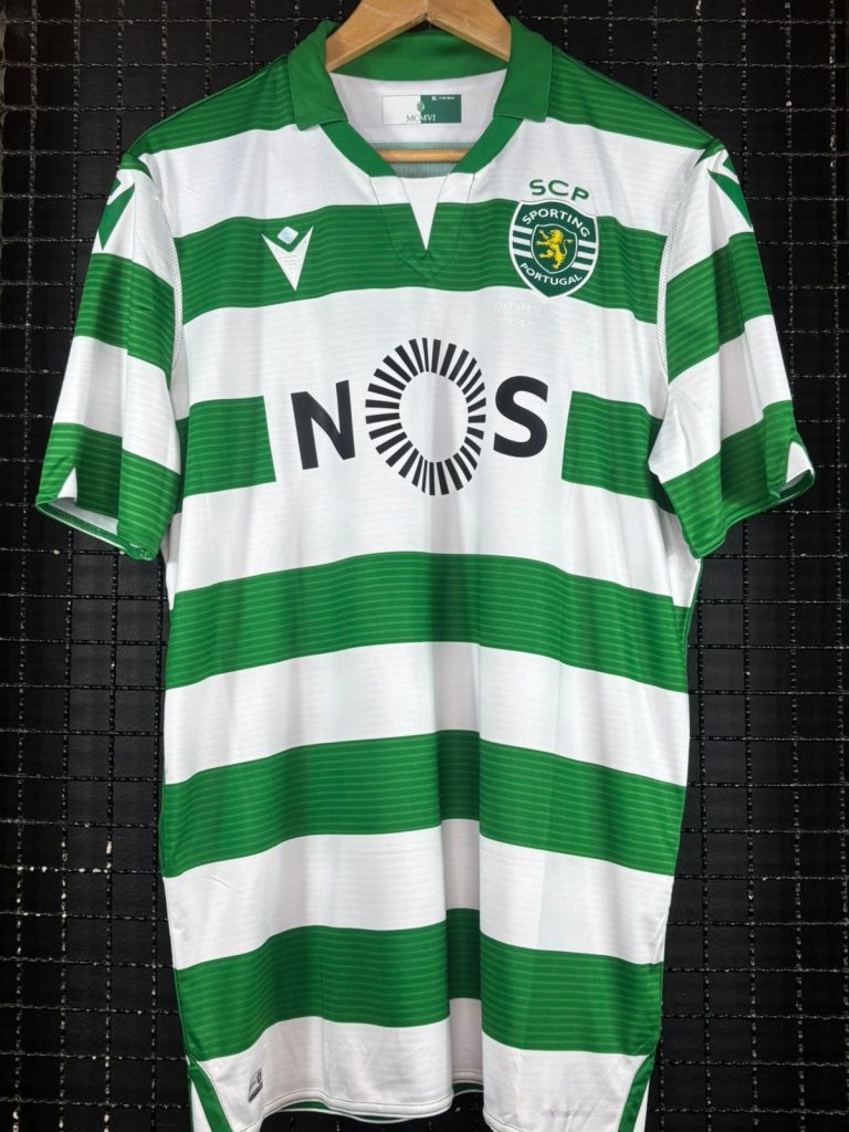 Camisa Sporting – POR Macron 2019 Raphinha - Memorias do Esporte