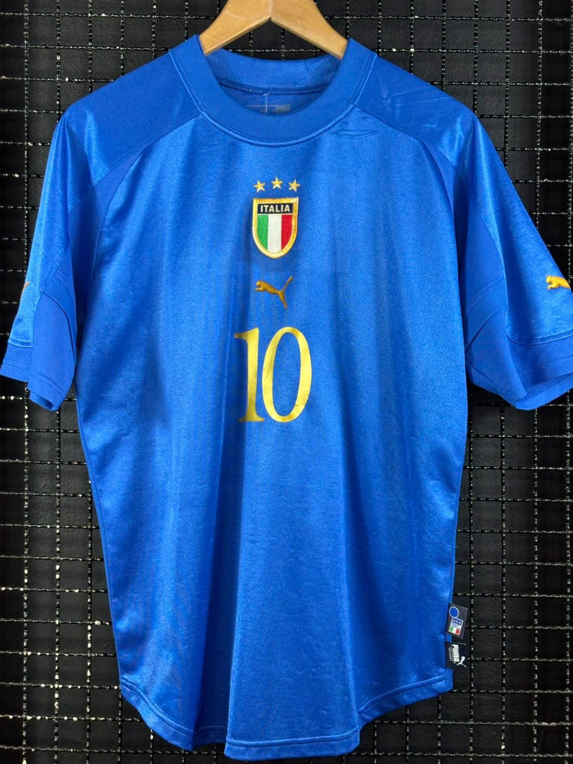 Camisa Itália Puma 2004 Roberto Baggio - Memorias do Esporte