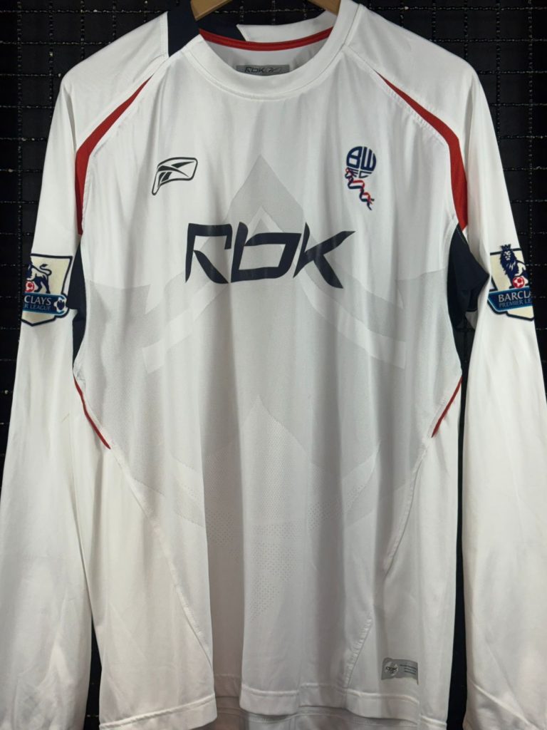 Camisa Bolton Wanderers Reebok 2007 Meite mangas longas - Memorias do ...